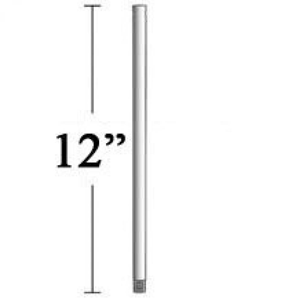 12" Down Rod in Weathered Aluminum : EGZD | Galleria